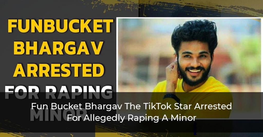 Police Arrests TikTok Star Fun Bucket Bhargav For Alleged Rape Of Minor