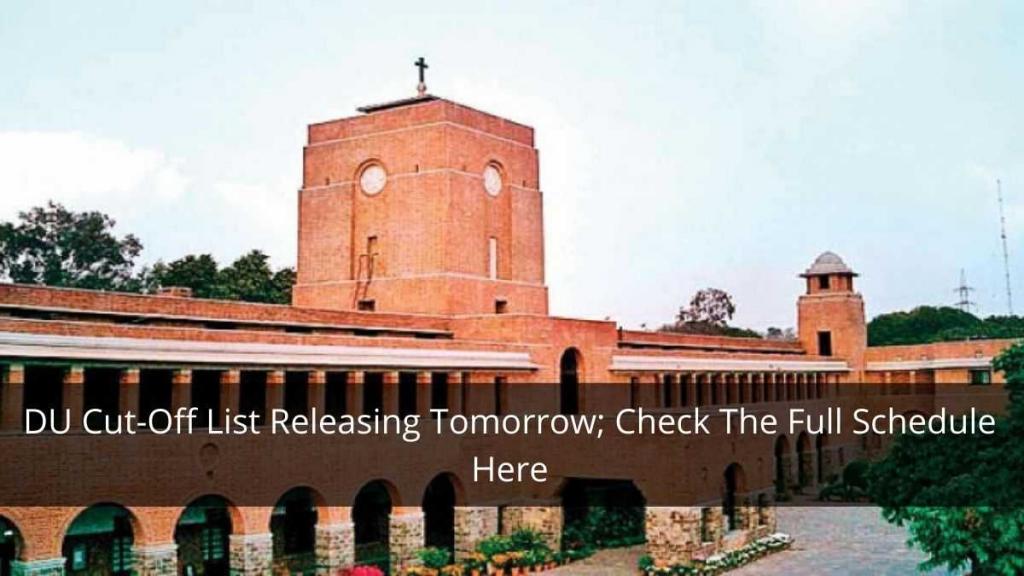 DU Cut-Off List Releasing Tomorrow; Check The Full Schedule Here